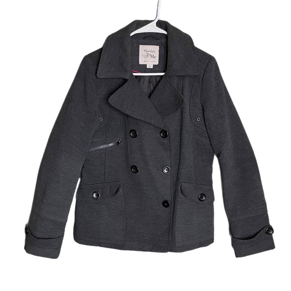 Maralyn & Me | Jackets & Coats | Maralyn Me Double Breasted Peacoat ...